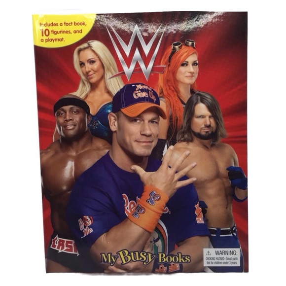 WWE | Toys | Wwe My Busy Books Set | Poshmark